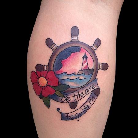 Sea Wheel Tattoos Sketch Of A Tattoo Detailed The Wheel From The