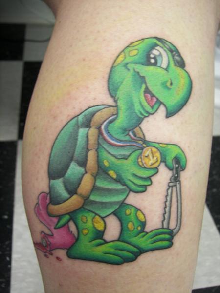 Turtle Cartoon Tattoos Turtle Tattoo