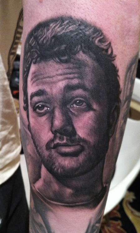 Bill Murray by Bob Tyrrell: TattooNOW