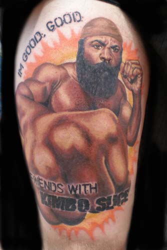 Kimbo Slice Tattoos